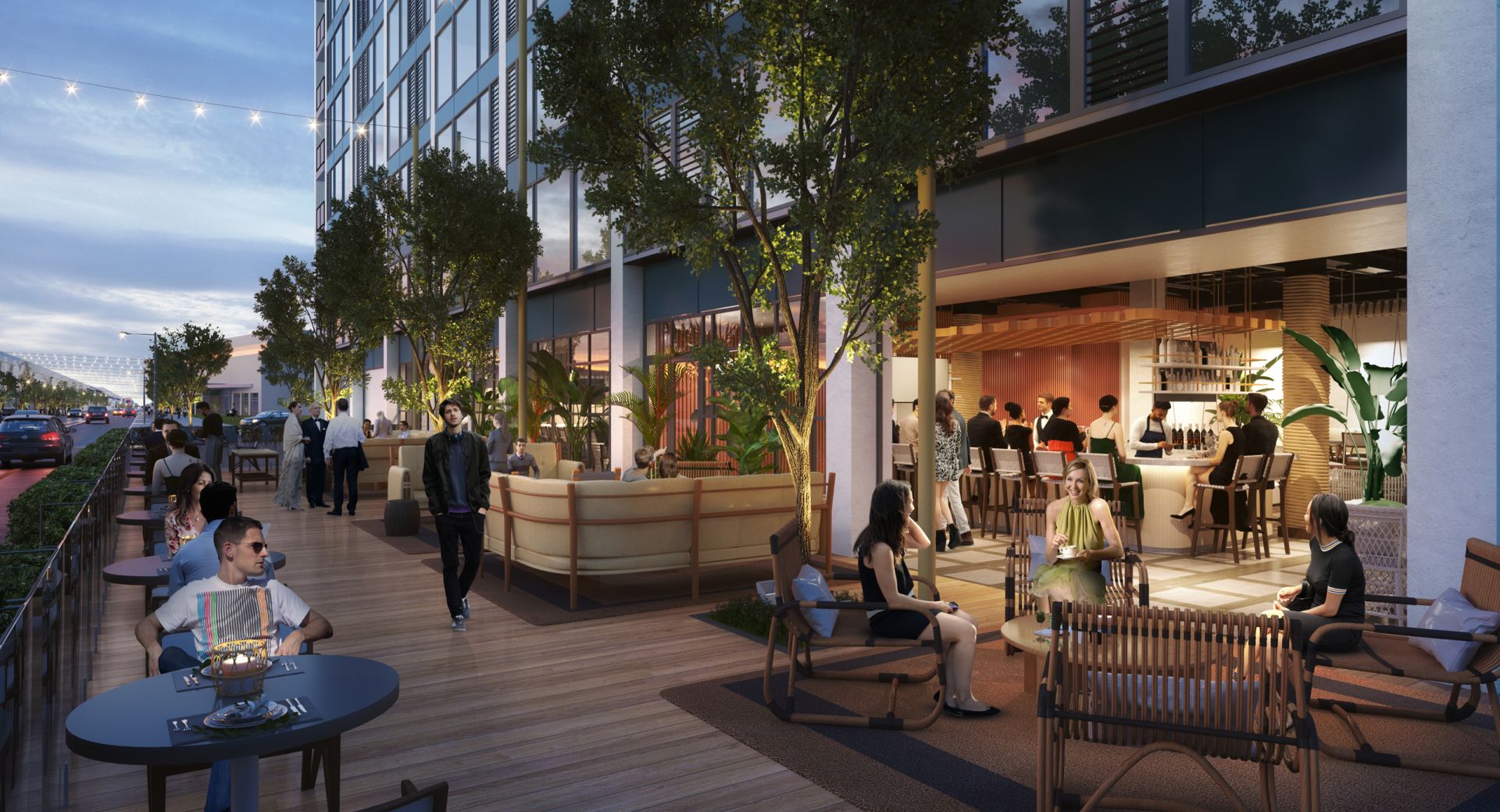 The Surfing Fox Restaurant, Santa Monica CA